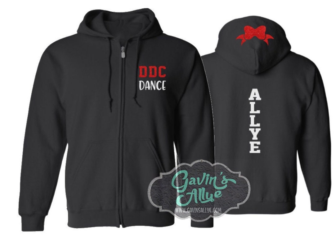 Glitter Dance Zip Hoodie | Dance Hoodie | Dance Bling | Dance Spirit ...