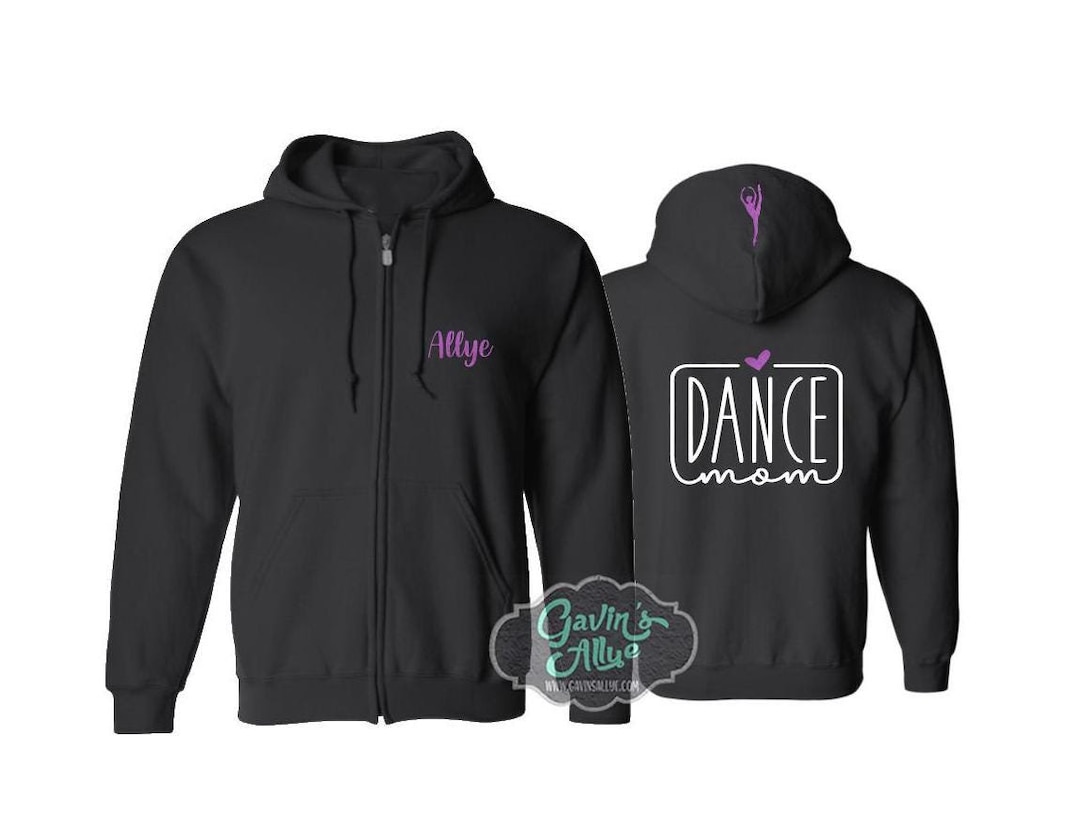 Glitter Dance Zip Hoodie | Dance Hoodie | Dance Bling | Dance Spirit ...