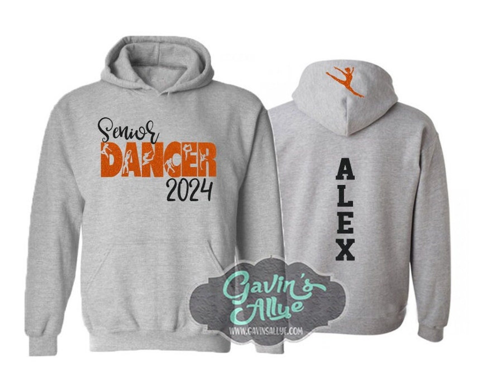Glitter Dancer Hoodie | Dance Hoodie | Dance Spirit Wear | Customize ...