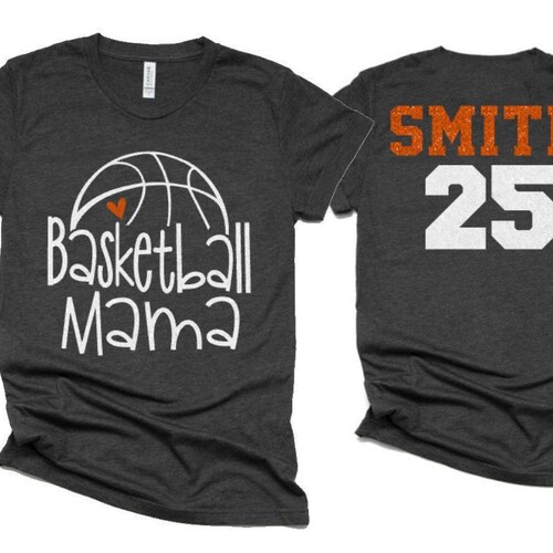 Glitter Basketball Mom Shirt Basketball Tshirts Basketball Etsy