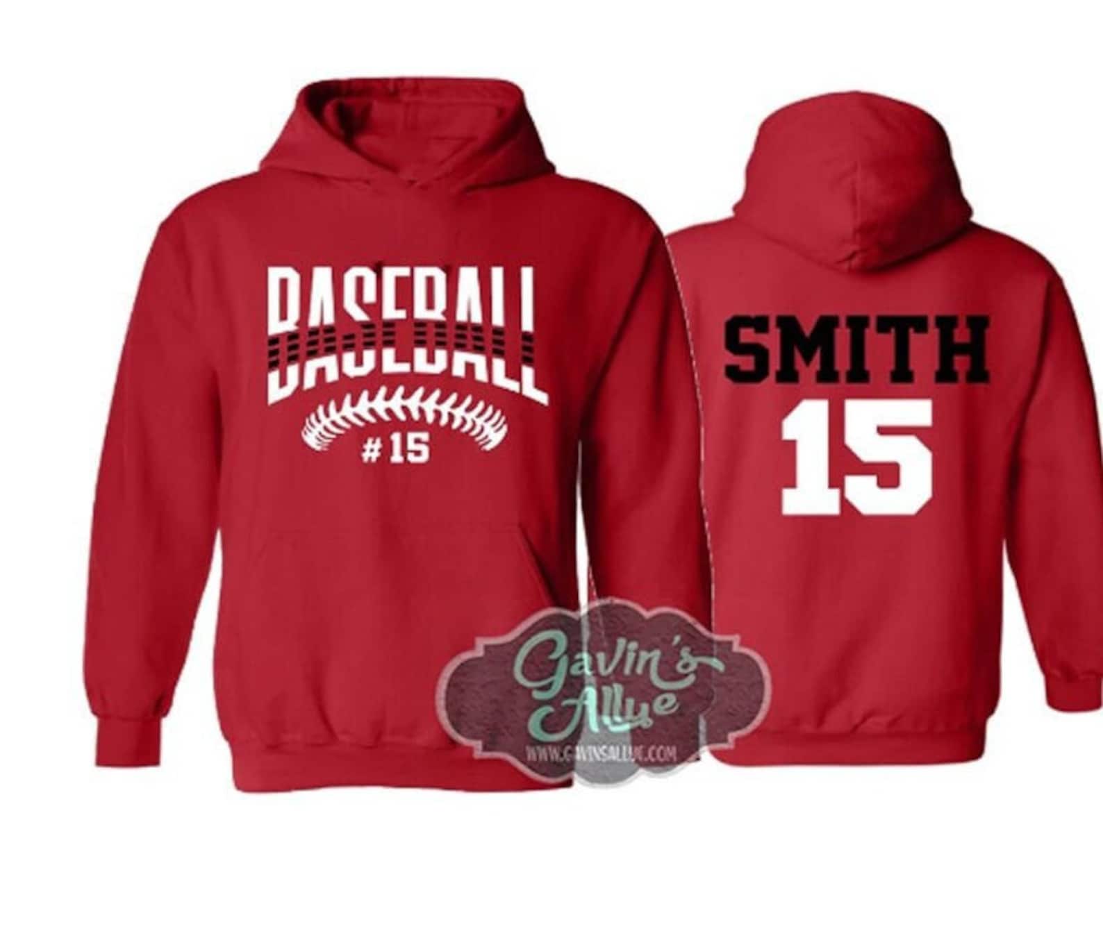 Baseball Hoodies | Baseball Shirts | Baseball Hoodie | Customize With ...