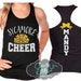 Glitter Cheer Sister Tank | Cheer Tank - Etsy