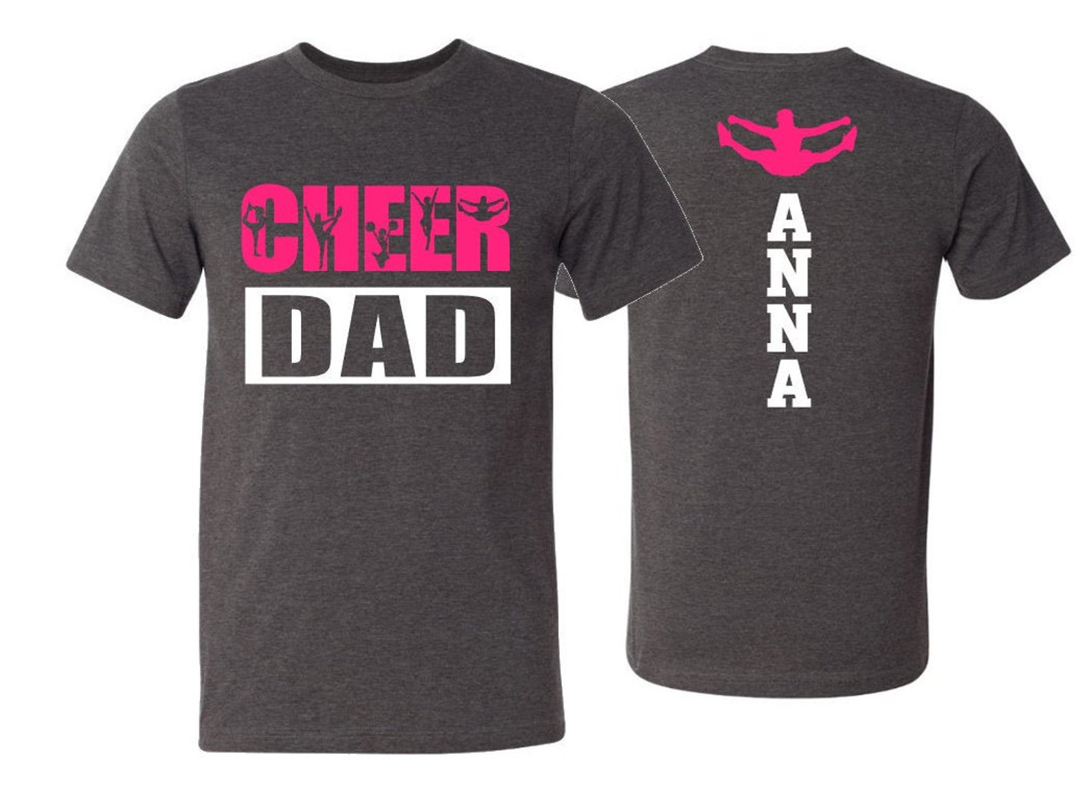 Cheer Dad Shirt Short Sleeve T-shirt Cheer Shirt Cheer | Etsy