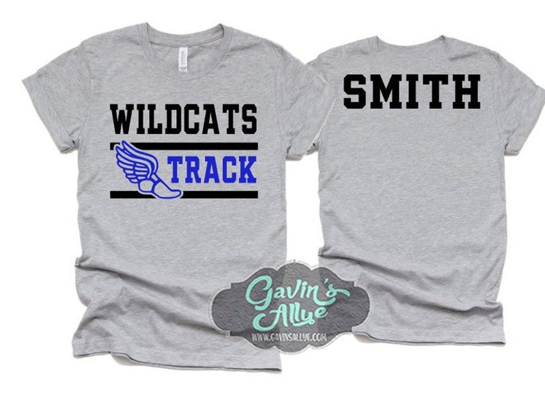 Track & Field Shirt Track Shirts Short Sleeve Shirt Customize Colors - Etsy