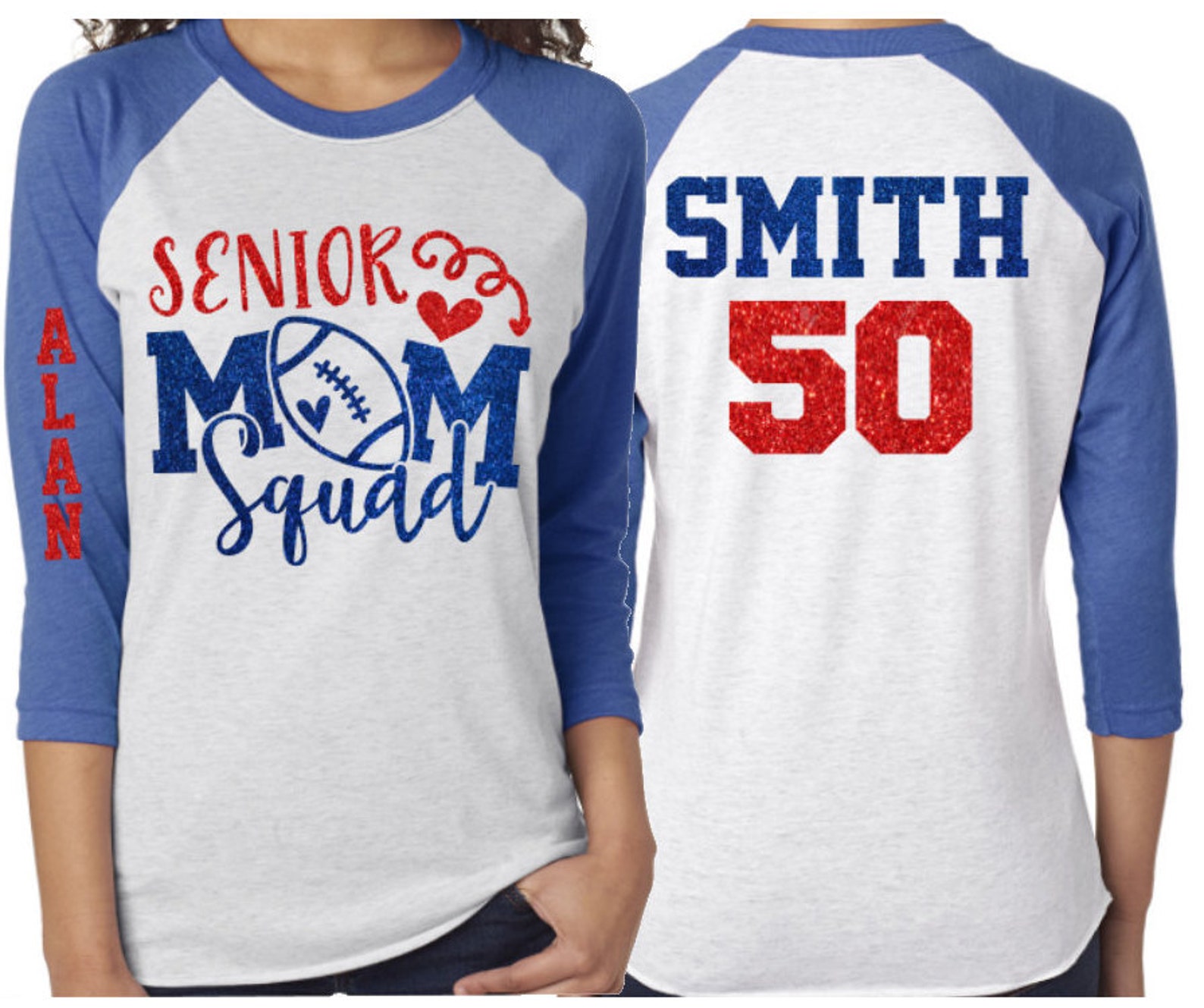 Senior Football Mom Shirt | Senior Mom Squad Shirts | Football Shirts ...