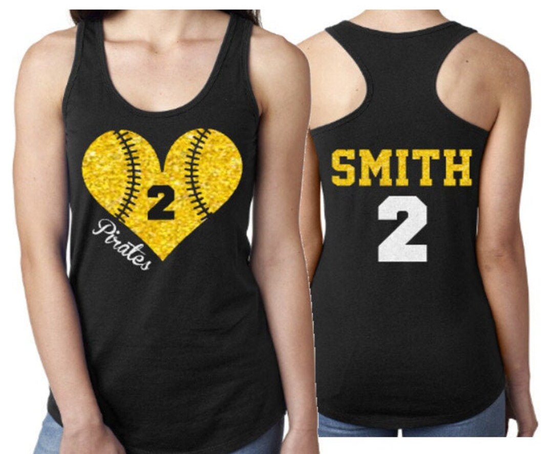 Glitter Baseball Tank Tops Baseball Mom Tank Top Baseball Heart ...