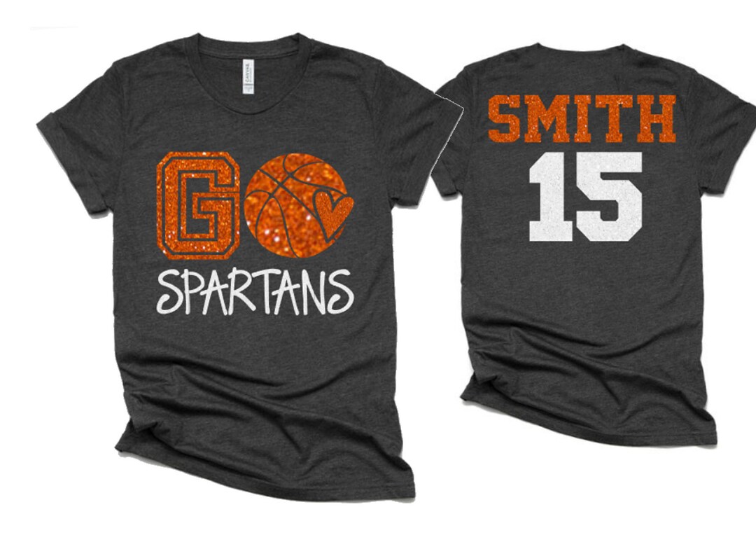 Glitter Basketball Shirt | Basketball Shirts | Basketball Spirit Wear ...
