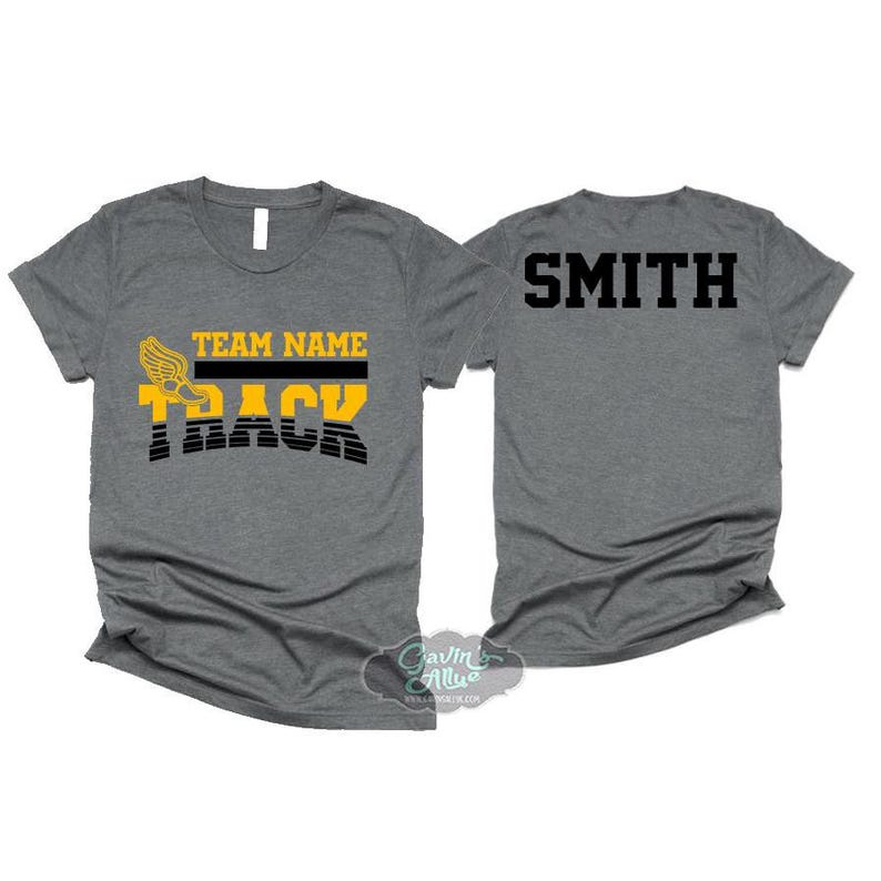 Track & Field Shirt | Track Shirts | Short Sleeve Shirt | Customize ...