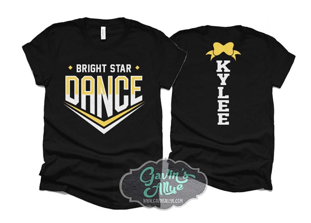 Glitter Dance Shirt | Short Sleeve Dance Shirt | Dance Spirit Wear ...