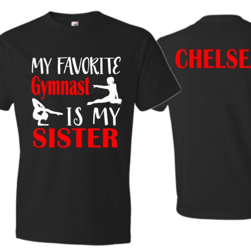Gymnastics Sibling Shirts - Etsy