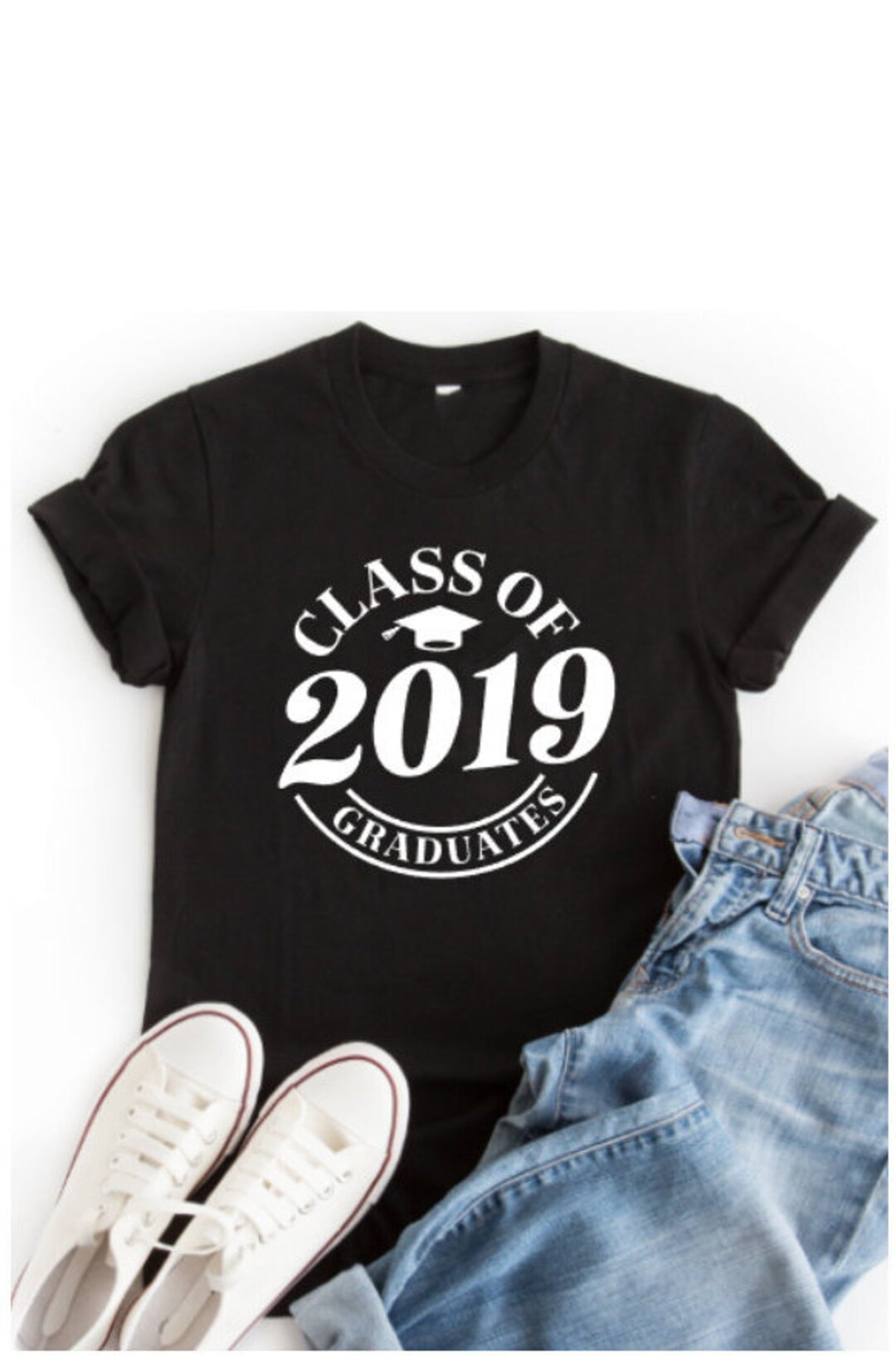 Glitter Class of 2019 Graduates Shirt | Just Saying Shirt | Short ...