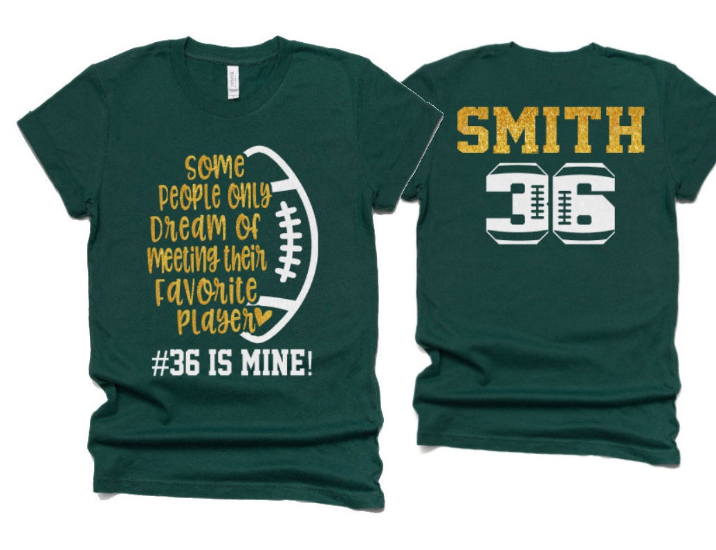 Glitter Football Shirt | Football Mom Shirts | I'll Always Be Your ...