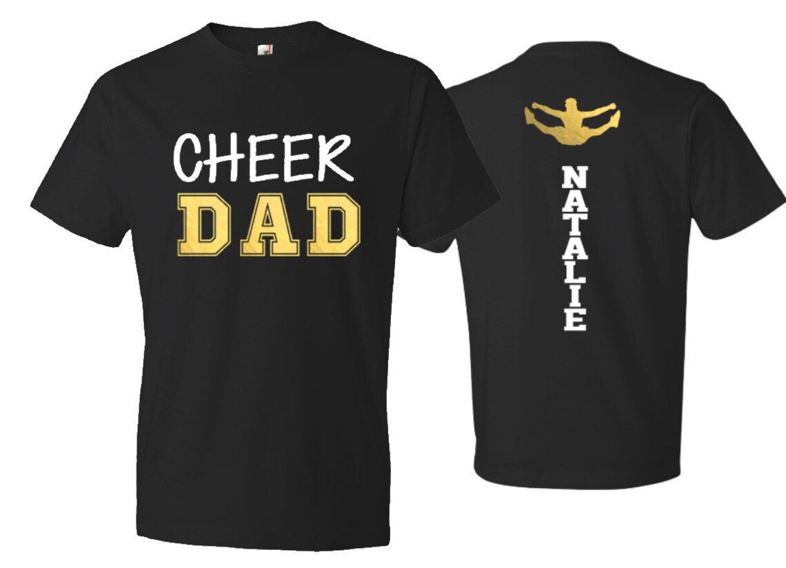 Cheer Dad Shirt | Short Sleeve T-shirt | Cheer Shirt | Cheer Spirit ...