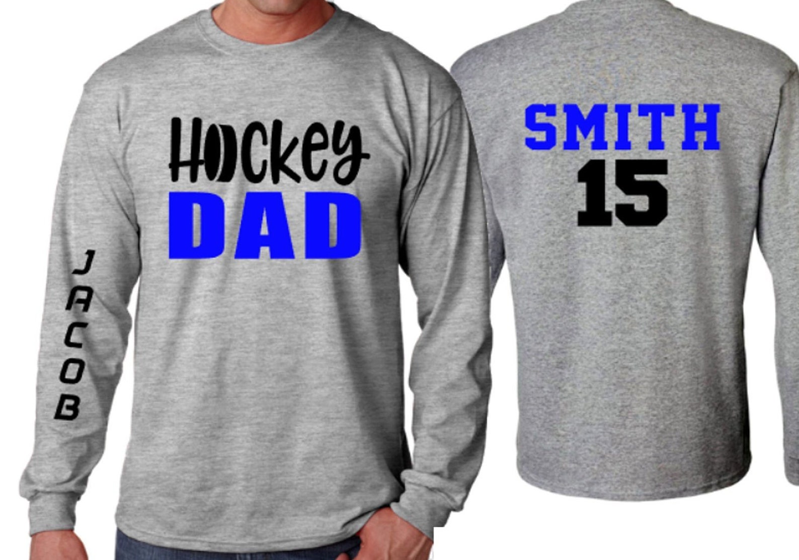 Hockey Shirt | Hockey Dad Shirt | Hockey Long Sleeve Shirt | Hockey ...