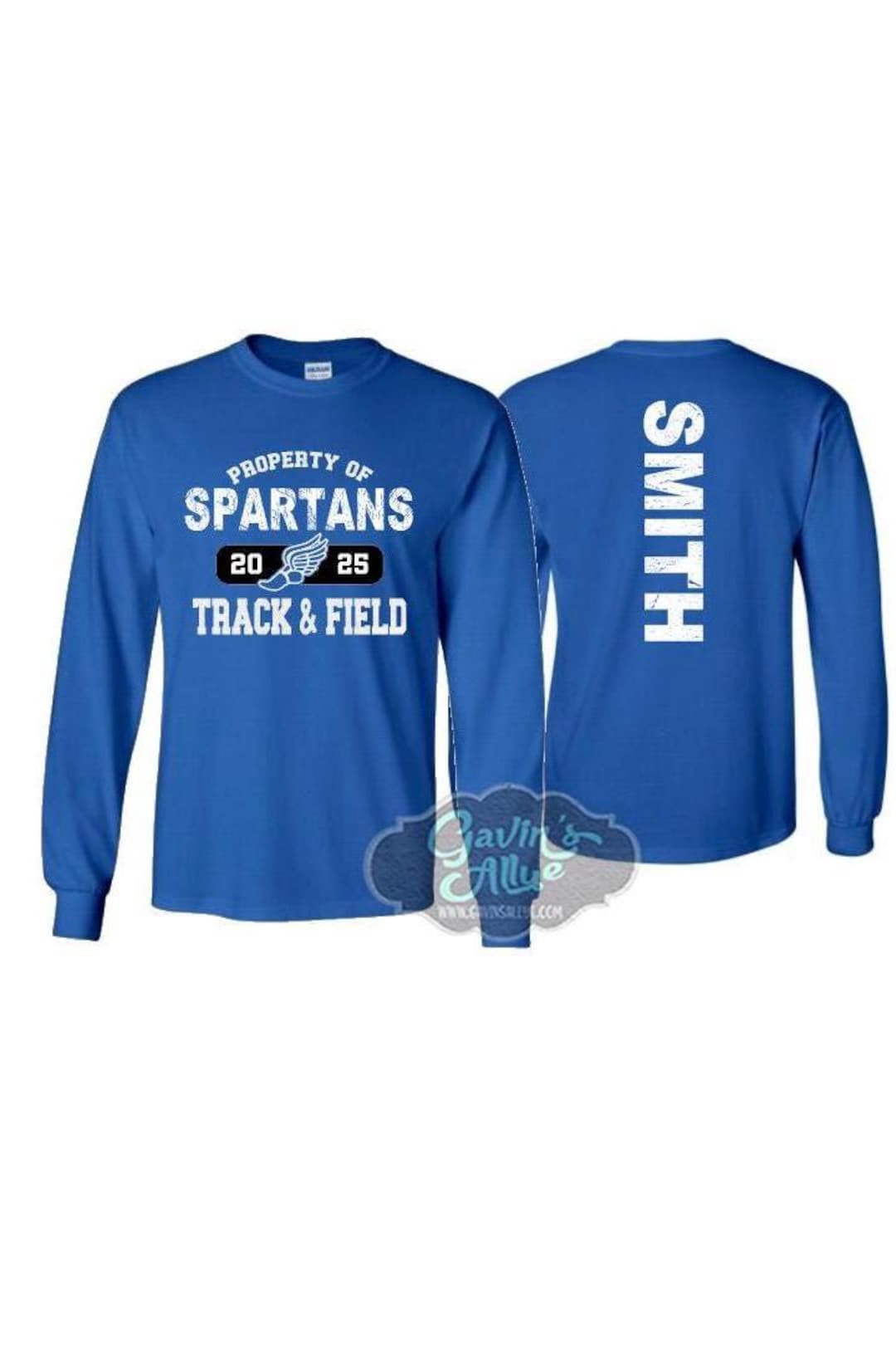 Track & Field Long Sleeve Shirt | Track Shirts | Short Sleeve Shirt ...