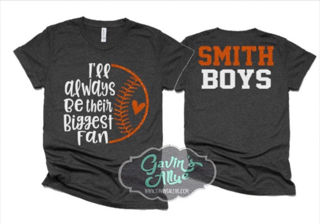 Glitter Baseball Shirt | Their Biggest Fan Shirt | Baseball Shirts ...