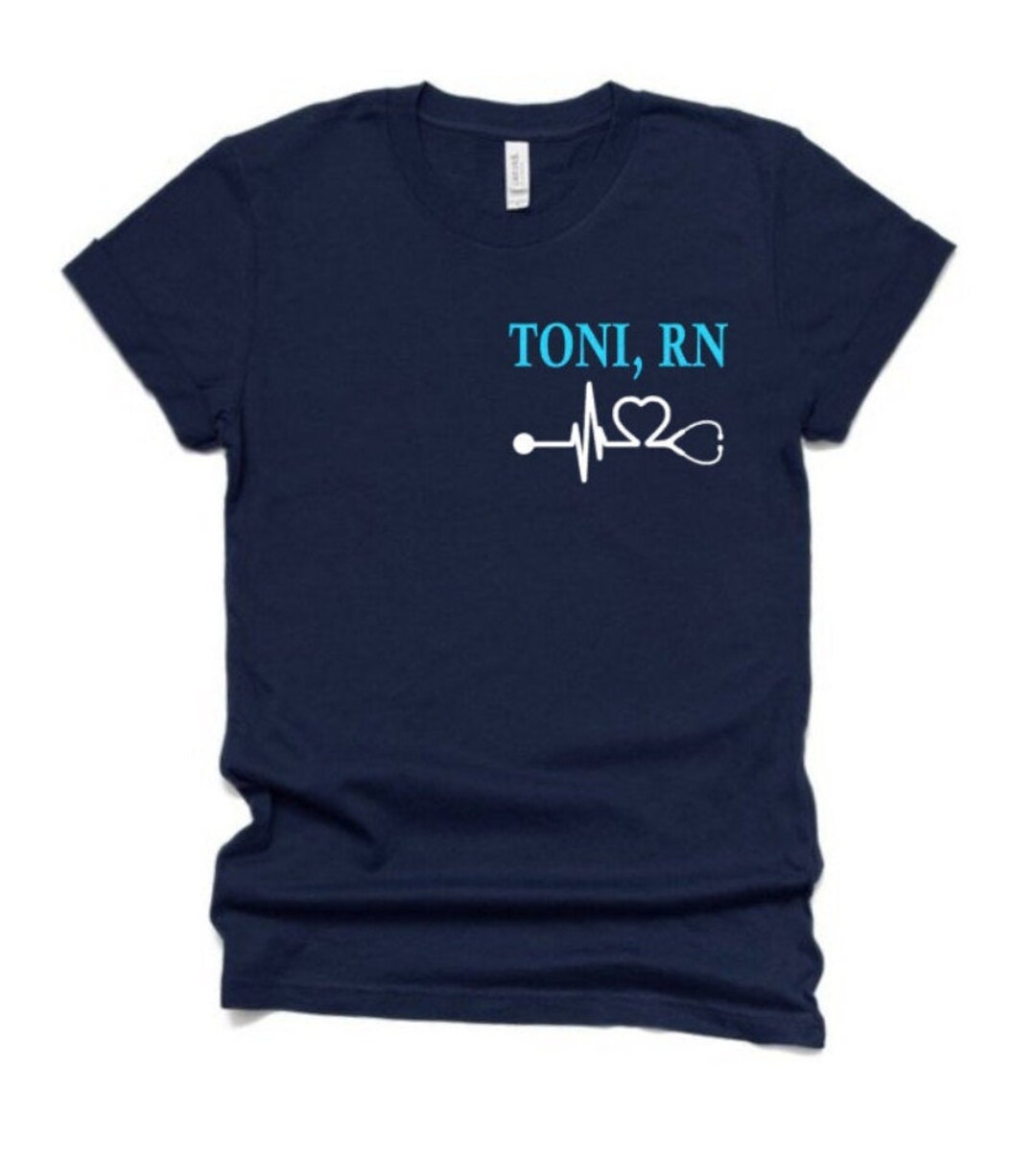 Nurse Shirts |RN Shirts | Custom Nurse Shirts | Personalized Nurse ...