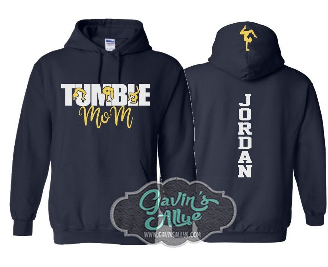 Glitter Tumble Hoodie | Gymnastics Tumble Hoodie | Gymnastics Hoodie ...