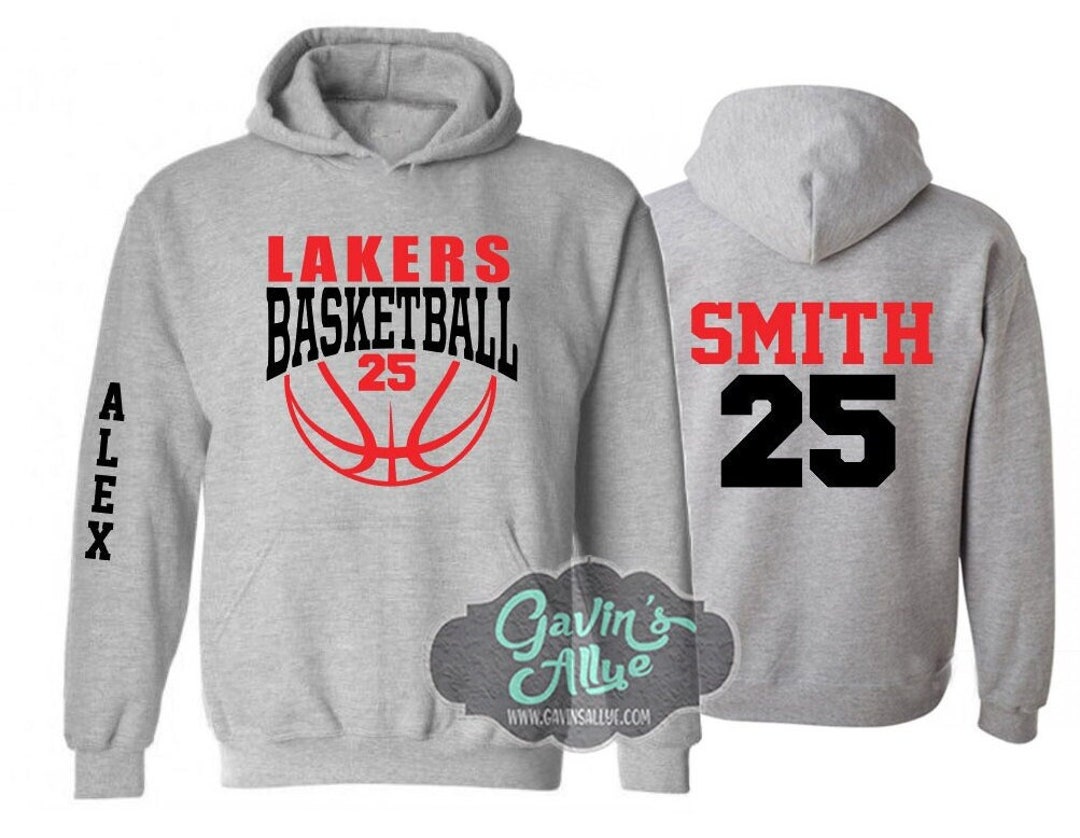 Basketball Hoodie Basketball Spirit Wear Custom Basketball Hoodie ...