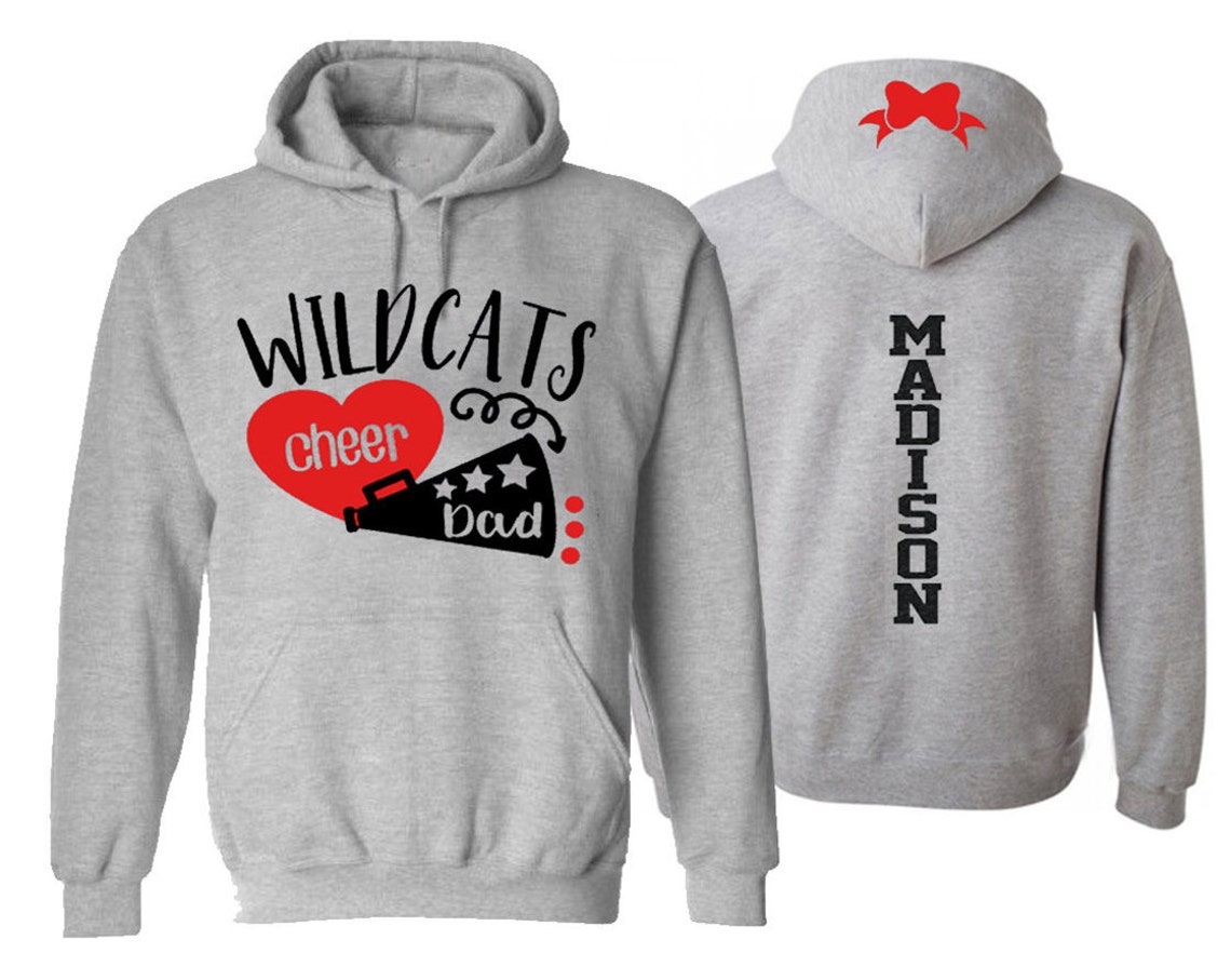 Cheer Dad Hoodie | Dad Cheer Hoodie | Cheer Hoodie | Customize With ...