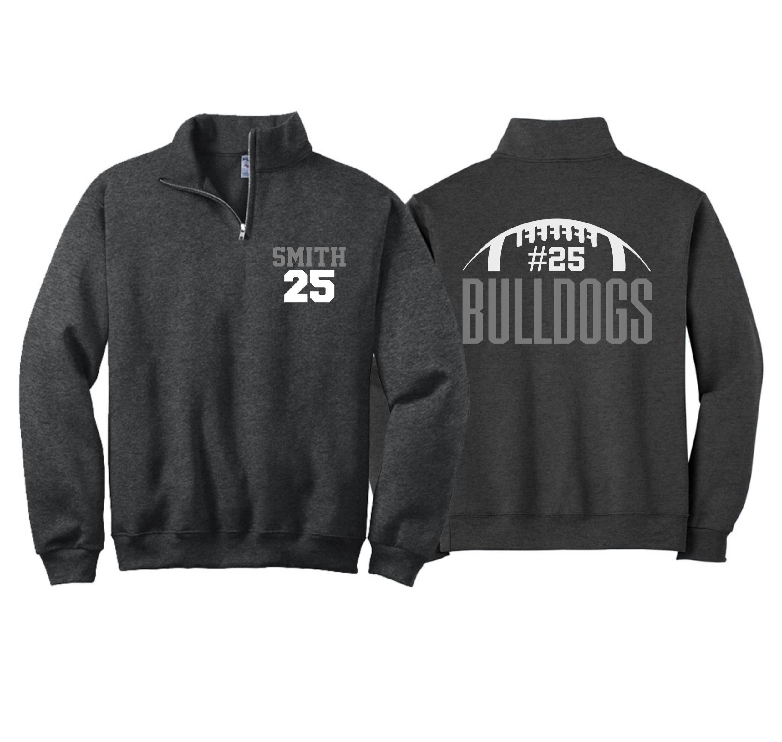 Football Quarter-zip | Football Quarter-zip Sweatshirt | Football ...