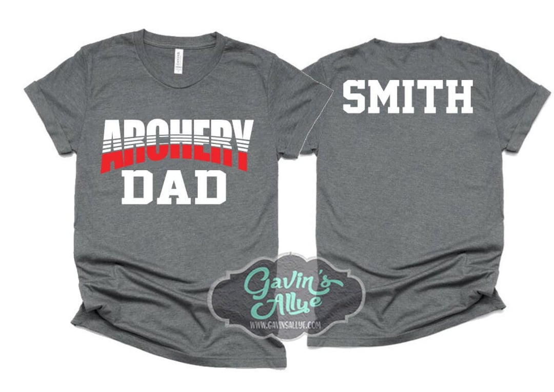 Archery Dad Shirt | Archery Shirt | Archery Bling | Archery Spirit Wear ...