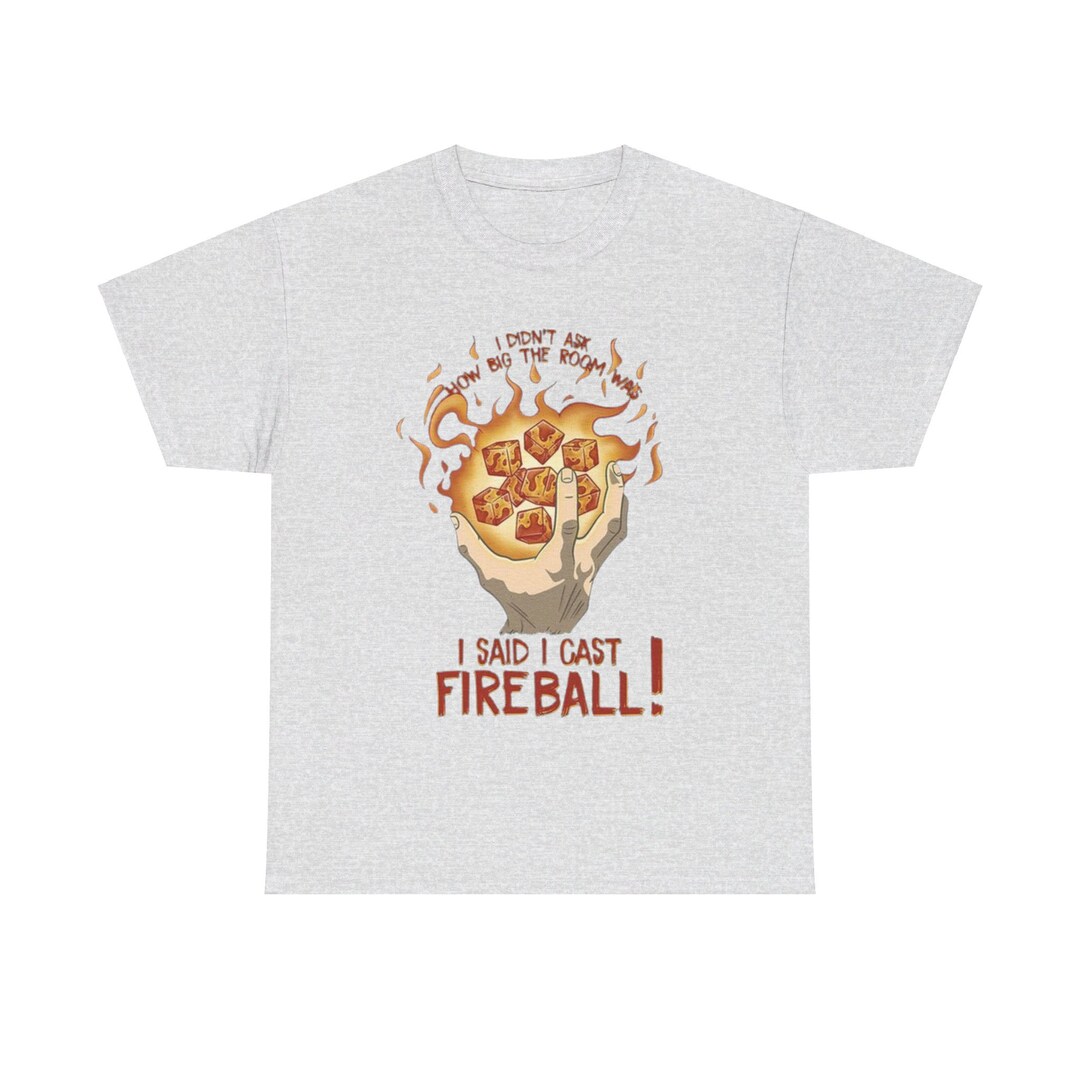 I Cast Fireball - Etsy