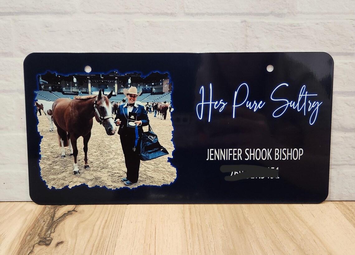 Personalized Horse Stall Emergency Contact Sign | Custom Horse Show ...
