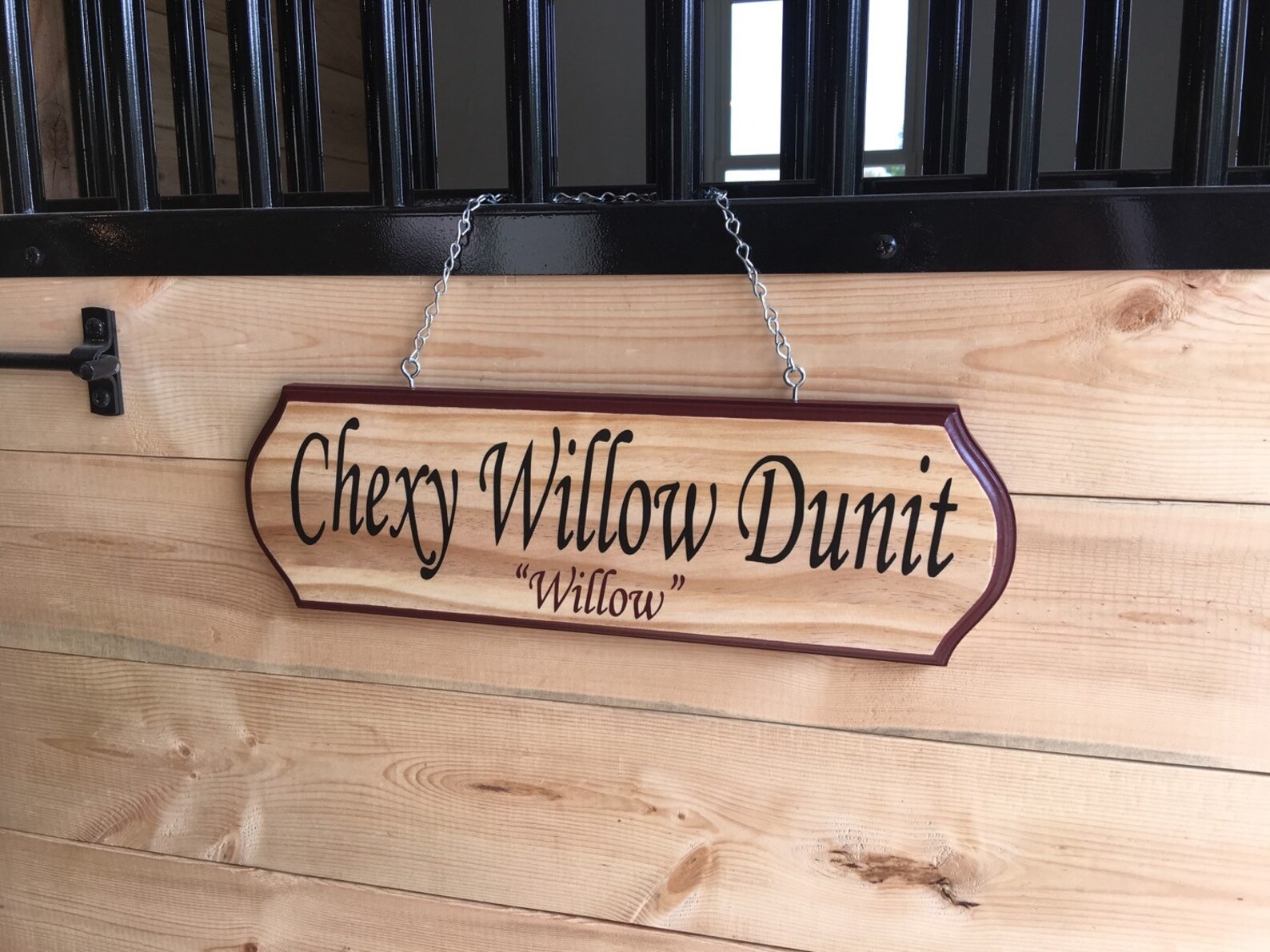 Personalized Custom Hand Painted Horse Stall Signs - Etsy