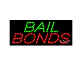 Bail Bonds Sign - Etsy