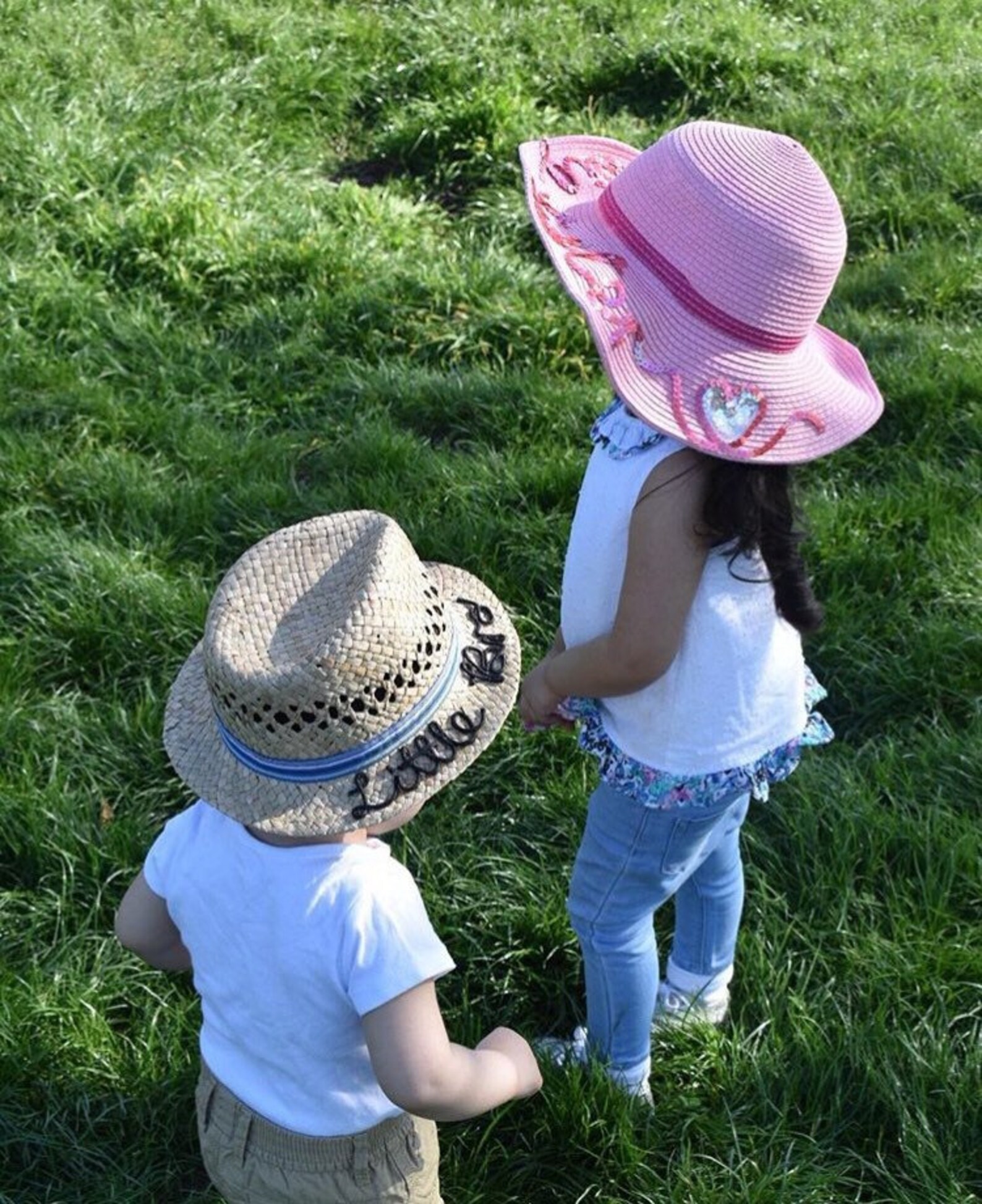 Childrens Personalised Straw Hat | Etsy