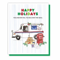 Letter Carrier Postcards - Shore to Be a Happy Holiday - Mail Carrier ...