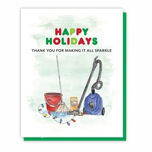 Housekeeping Appreciation, Cleaning Service Thank You, Maid ...