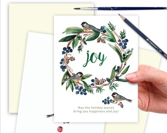 Christmas Cards Woodsy - Etsy