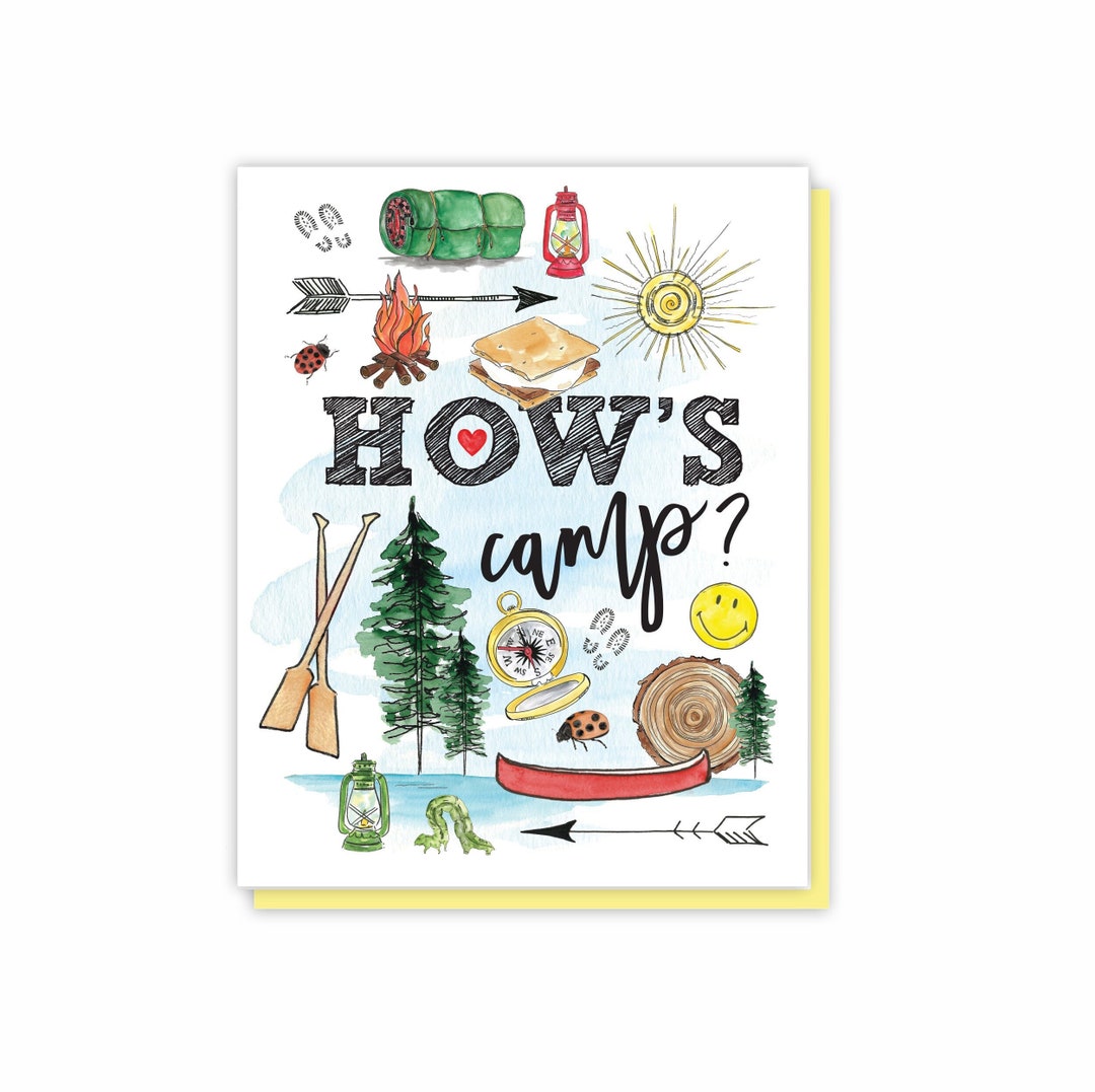 Sleep Away Camp, Card From Home, Letters to My Son, Check in Greeting ...