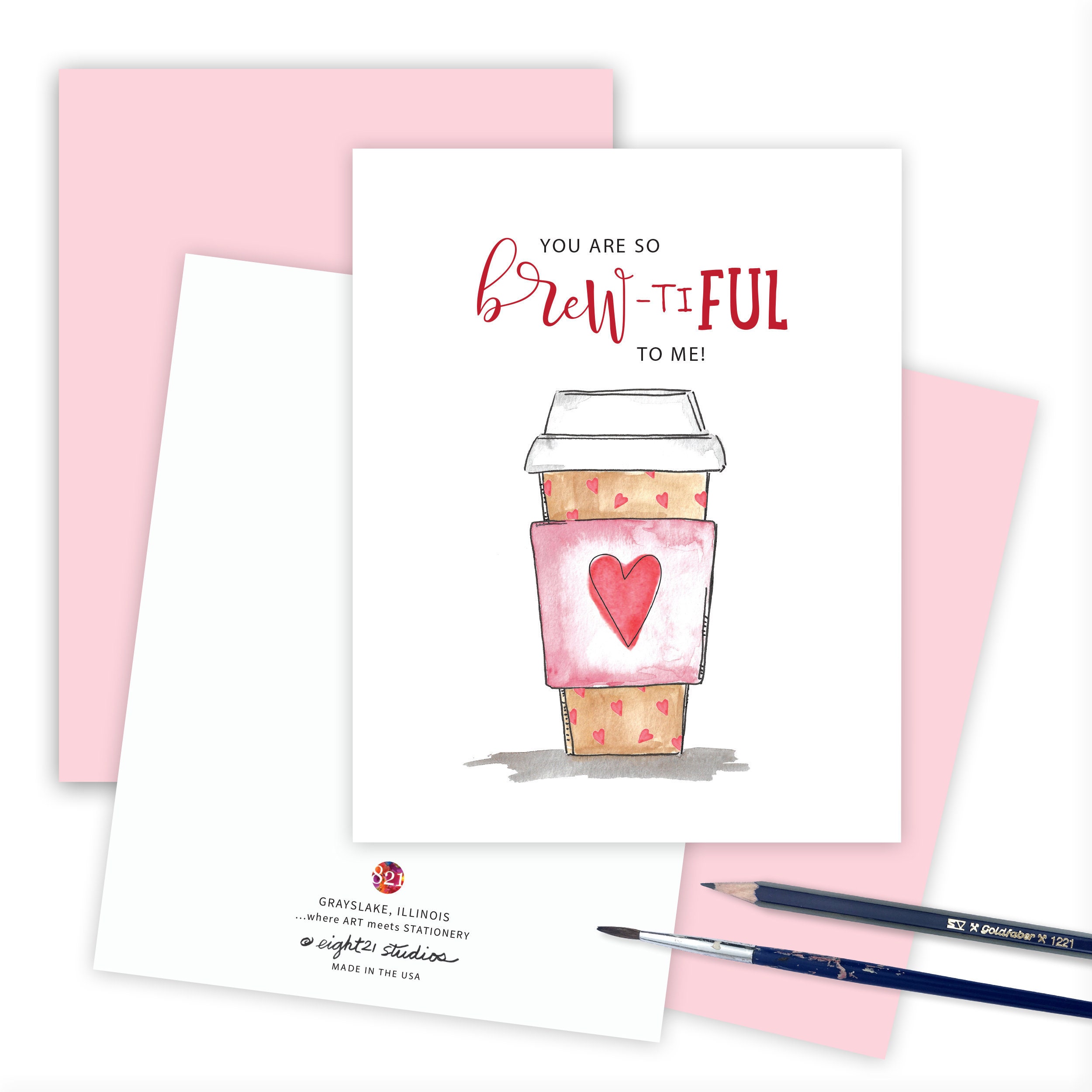 Fun Cards Coffee Lovers Funny Card Beautiful to Me Birthday - Etsy UK