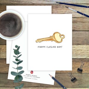 Realtor Closing Card, Congratulations Moving Greeting Card, Welcome to ...