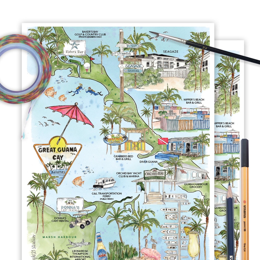 Custom Wedding Maps, Personalized Wedding Maps, Watercolor Wedding Maps ...