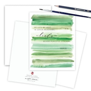 Christian Note Cards Set of 12 With Envelopes, Assortment Scripture ...