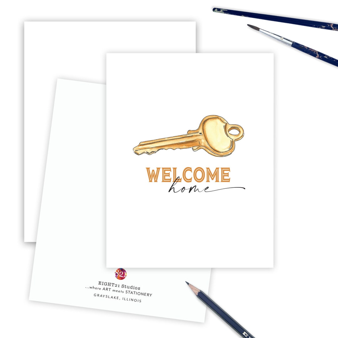 Realtor Card for Closing, New House Relocation, New Home Card for ...
