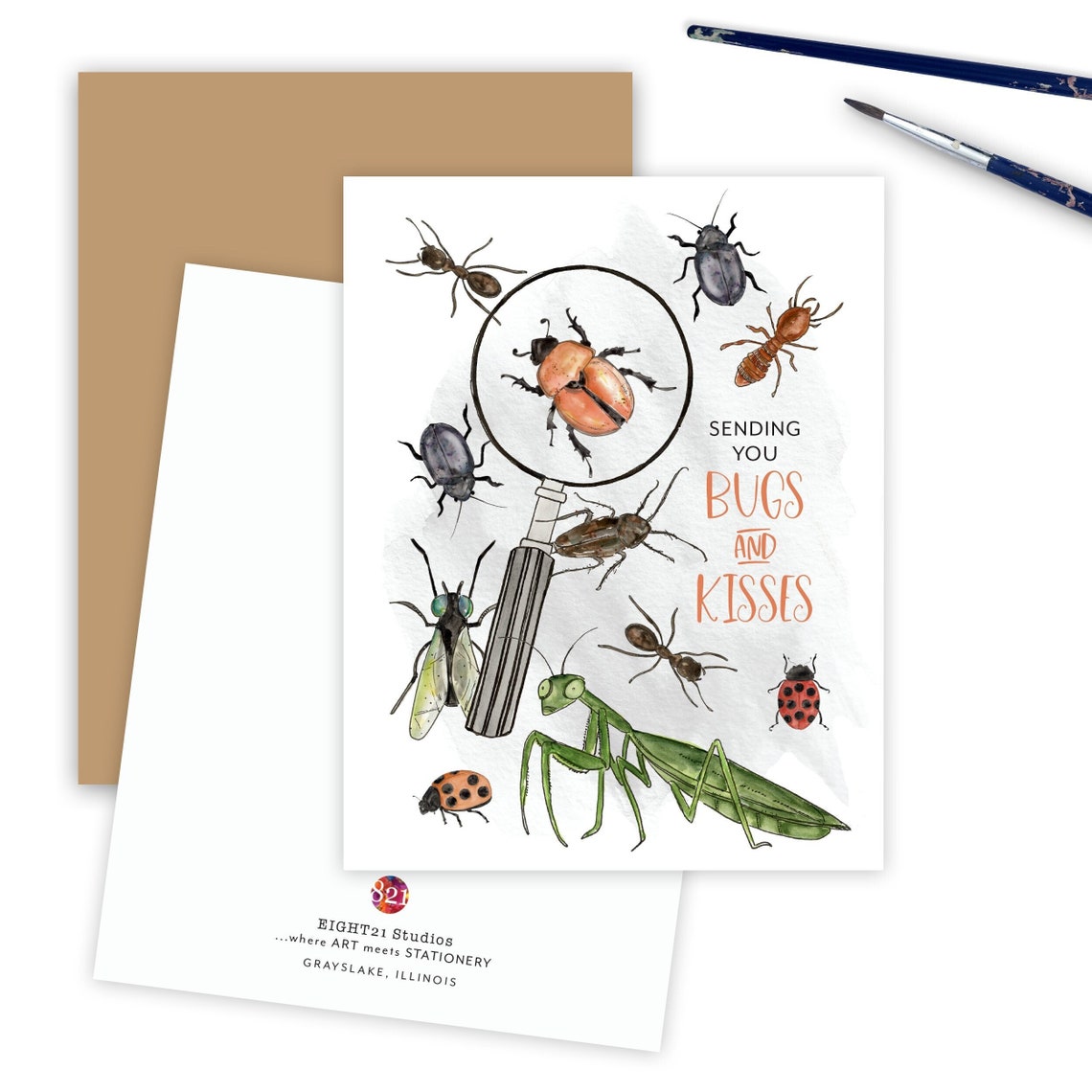 Bug Lover Card, Sending Love to Child Greeting Card, Birthday Wishes ...