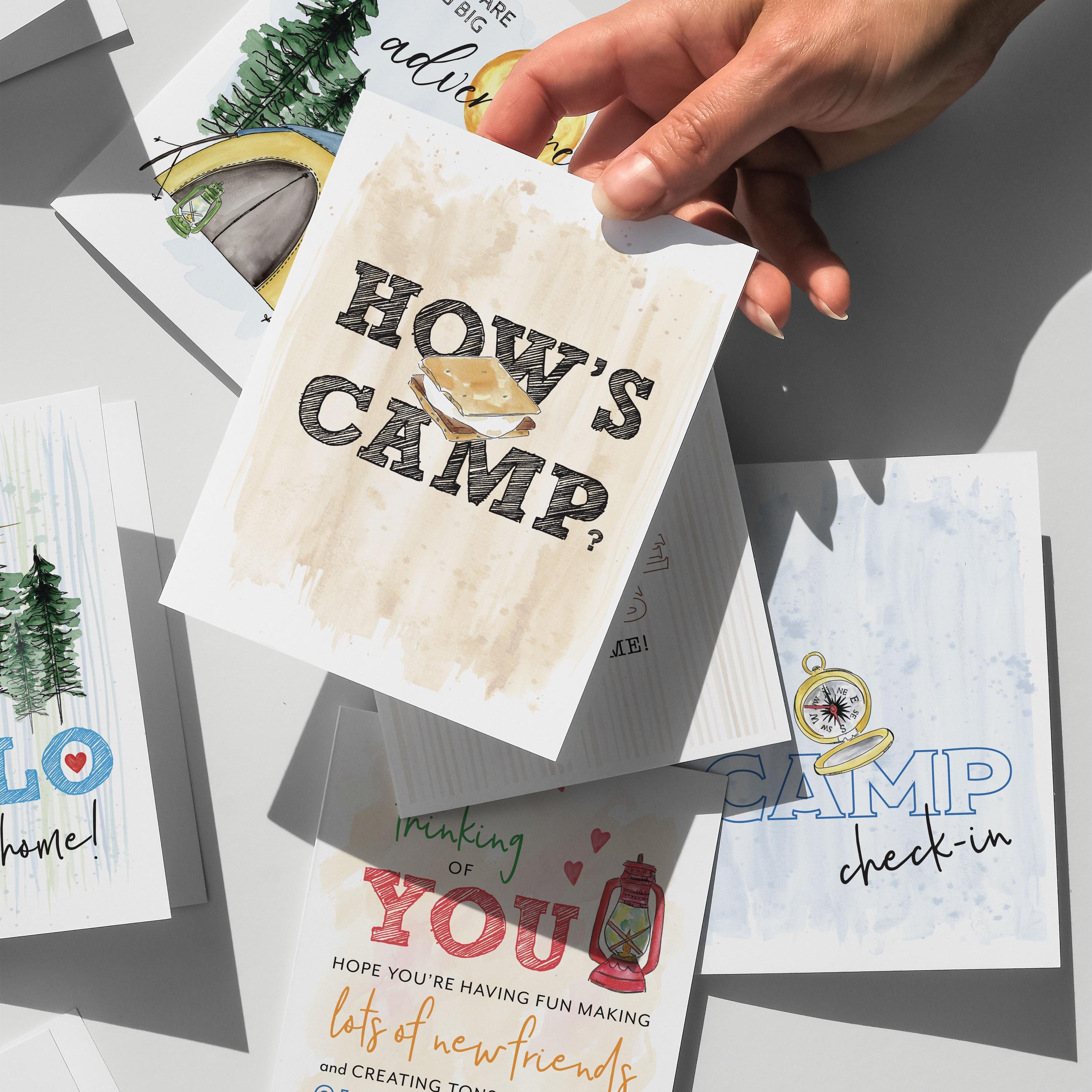 Letters From Home, Summer Camp Greeting Cards, Cards to Send Kids at ...