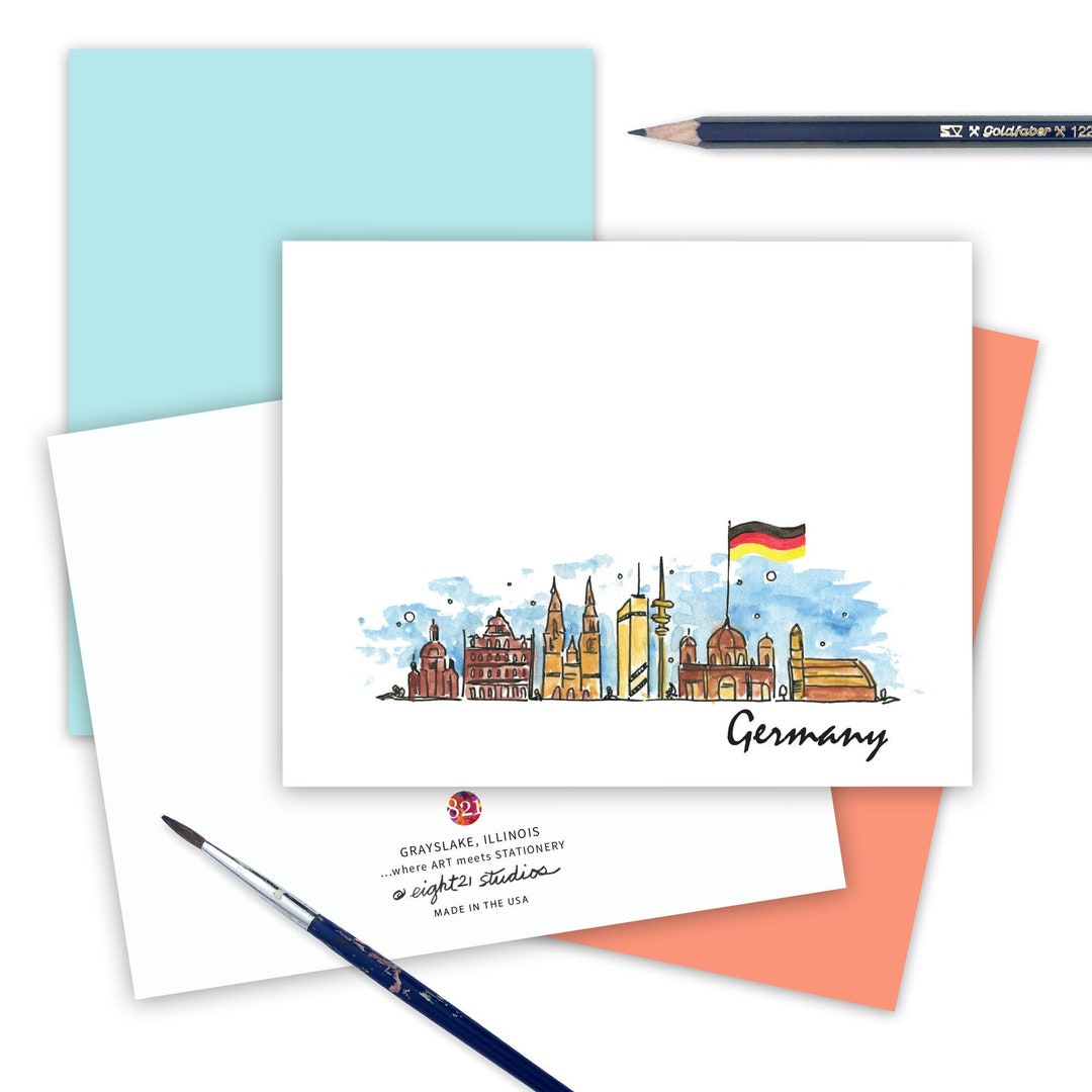 Skyline German Gifts for Military Relocation Gift for Germany ...