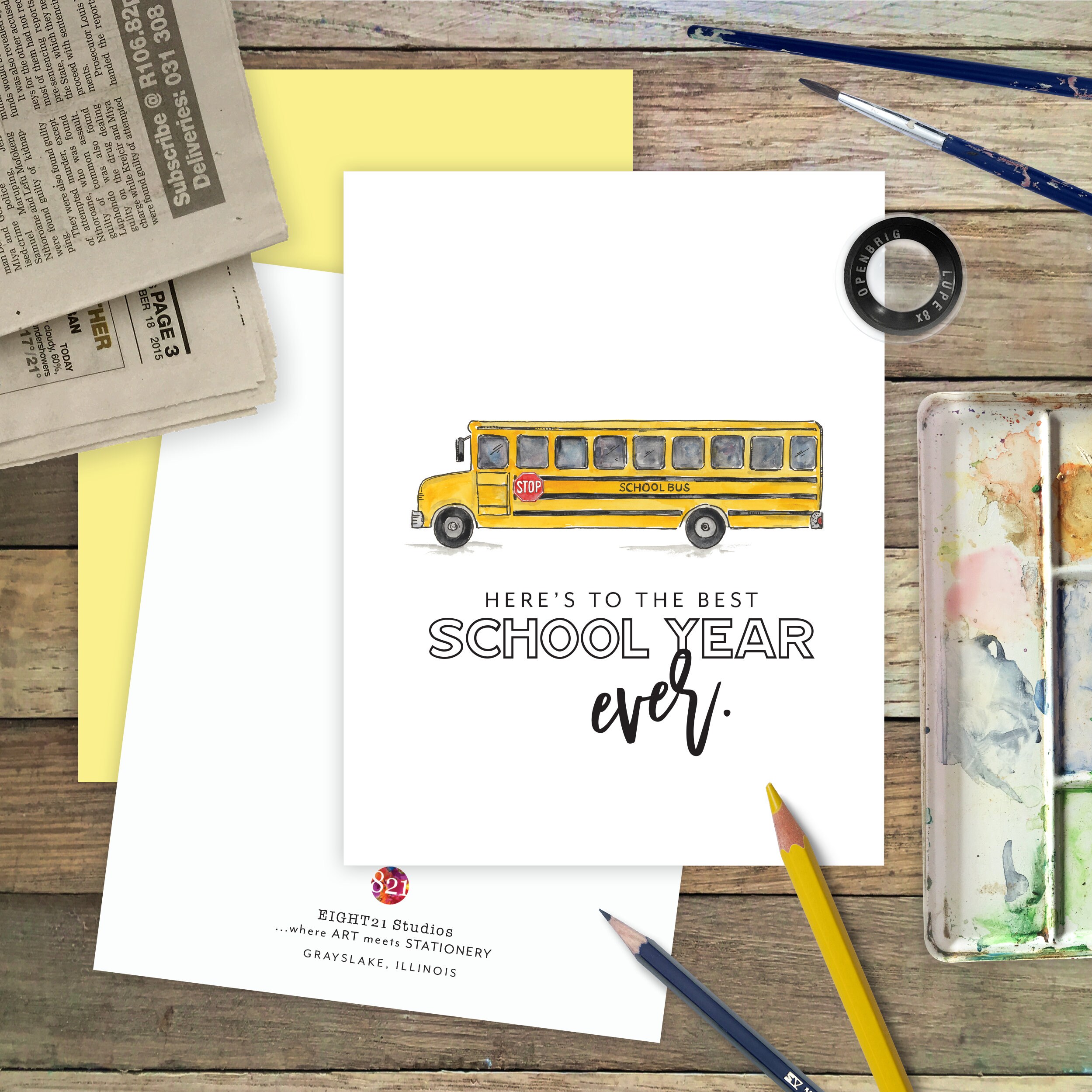 Best Bus Driver Appreciation Card First Day of School Card - Etsy