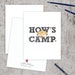 A Note From Home, How's Camp Check in Greeting for Kids Camp, Summer ...