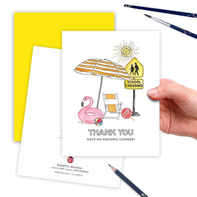 School Crossing Guard Thank You Card End of the Year School - Etsy