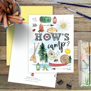 Sleep Away Camp, Card From Home, Letters to My Son, Check in Greeting ...