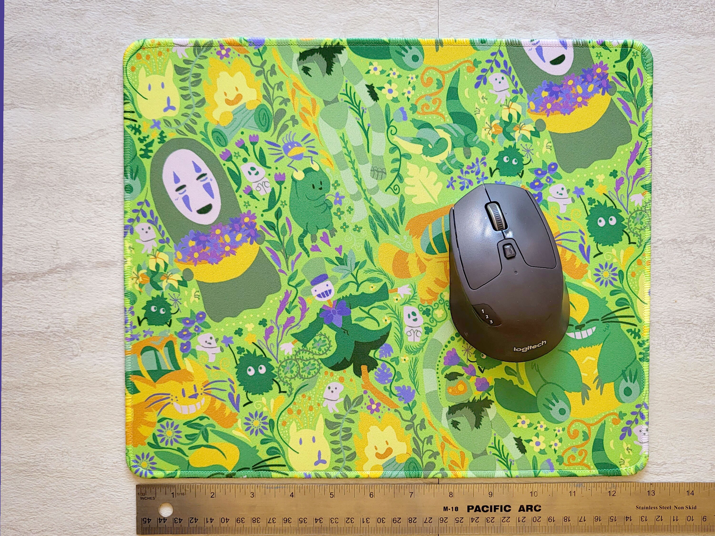 Studio Ghibli Mousepad & Playmat Deskmat Totoro Spirited - Etsy