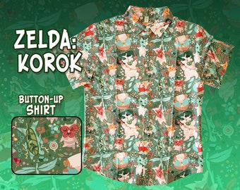 80s RETRO ARCADE Pattern Button up Shirt Sizes S-3X Video Games ...