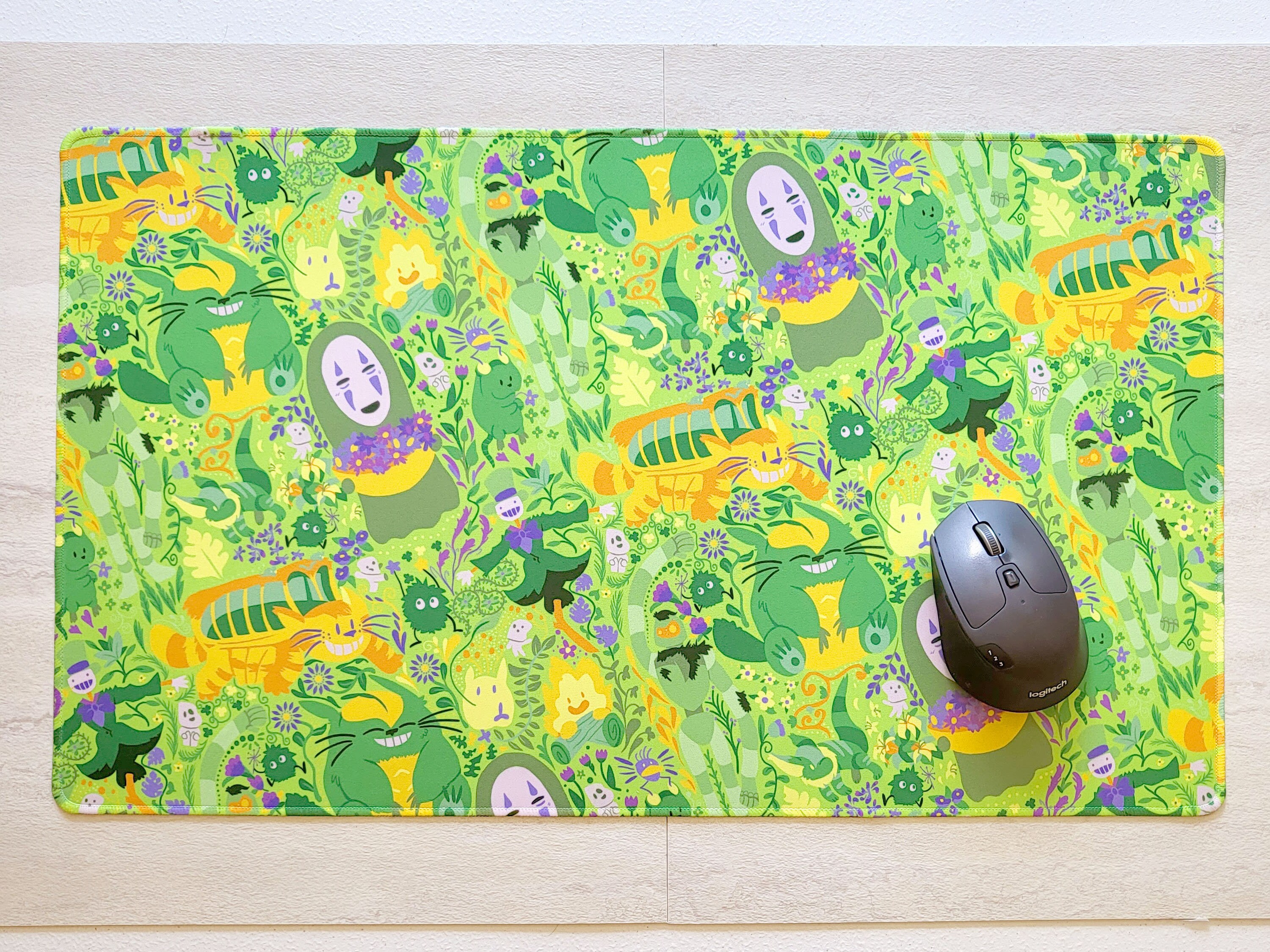 Studio Ghibli Mousepad & Playmat Deskmat Totoro Spirited - Etsy